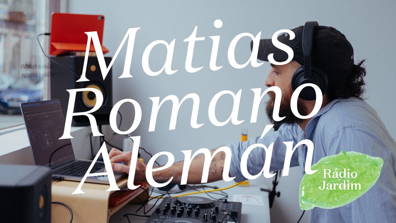 Matias Romano Alemán at Rádio Jardim (08.02.2025) - YouTube