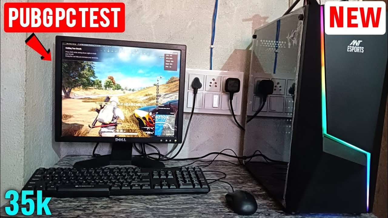 Playing Pubg Pc In My New Gaming Pc 35k Gaming Pc Pubg Pc Test Ryzen 5 ...