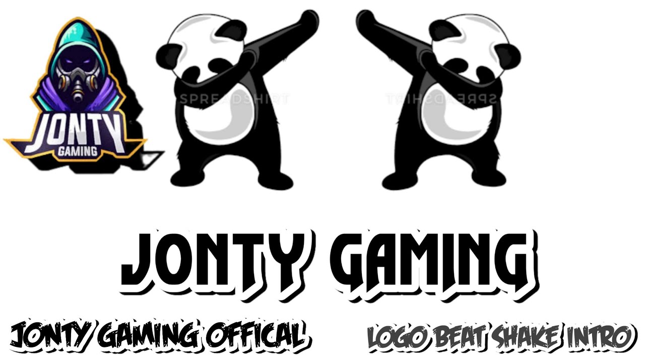JONTY GAMING OFFICAL LOGO BEAT SHAKE + BUMP INTRO || DESIIGNER PANDA ...