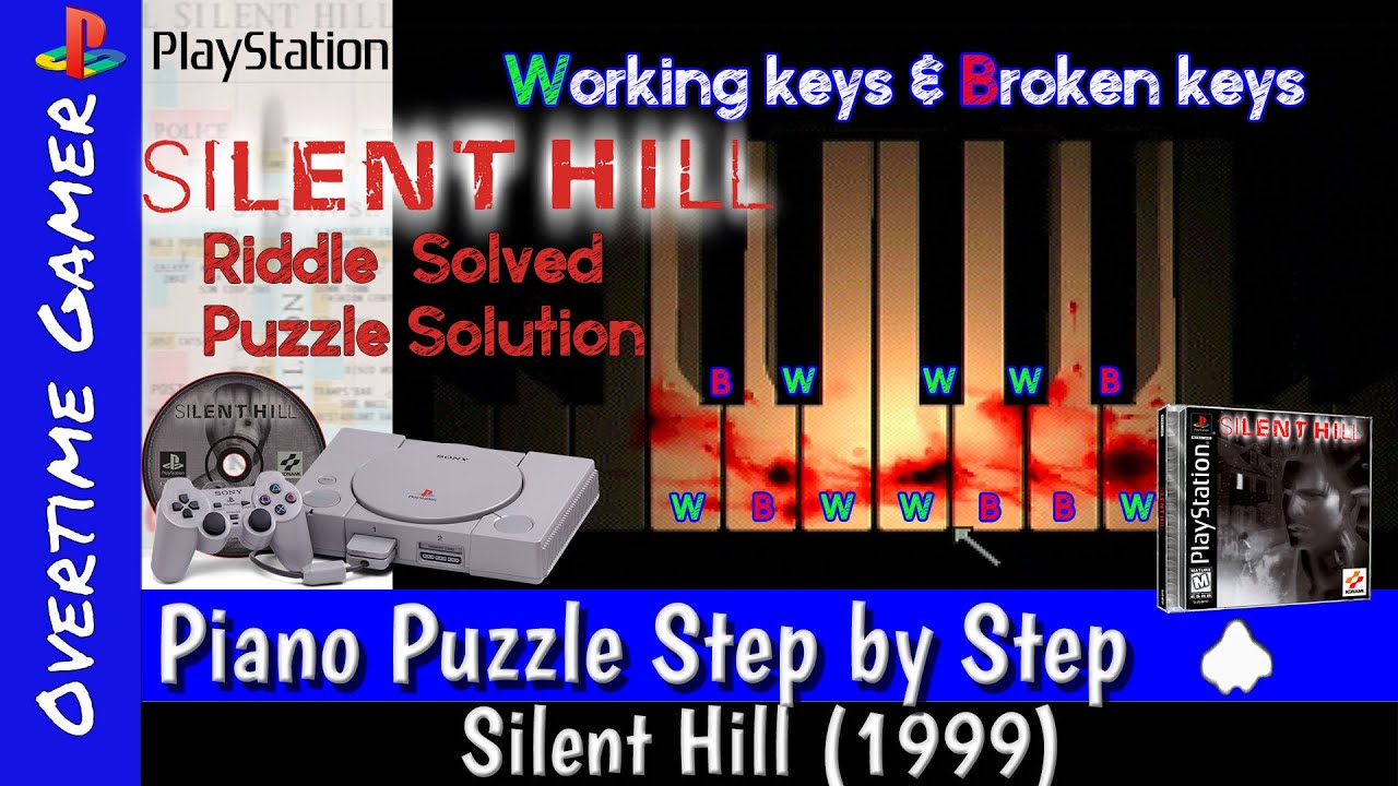 Silent Hill Piano Puzzle - YouTube