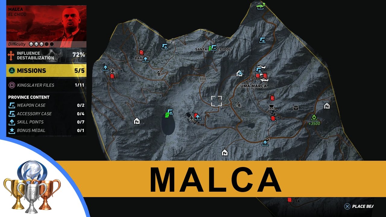 Ghost Recon Wildlands Kingslayer Files, Legends, Documents, Weapons, Medals, Skill Points (Malca ...