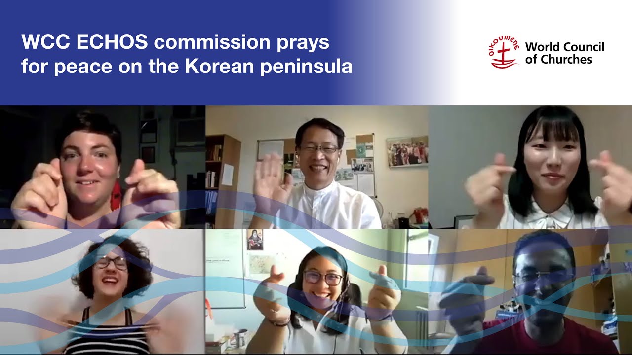 WCC ECHOS commission prays for peace on the Korean peninsula - YouTube