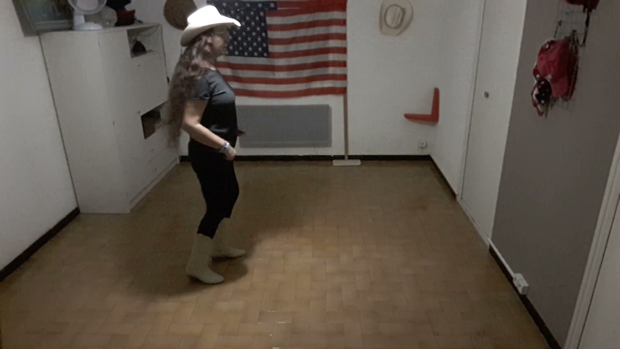 Crystal Touch Line Dance Novice - YouTube