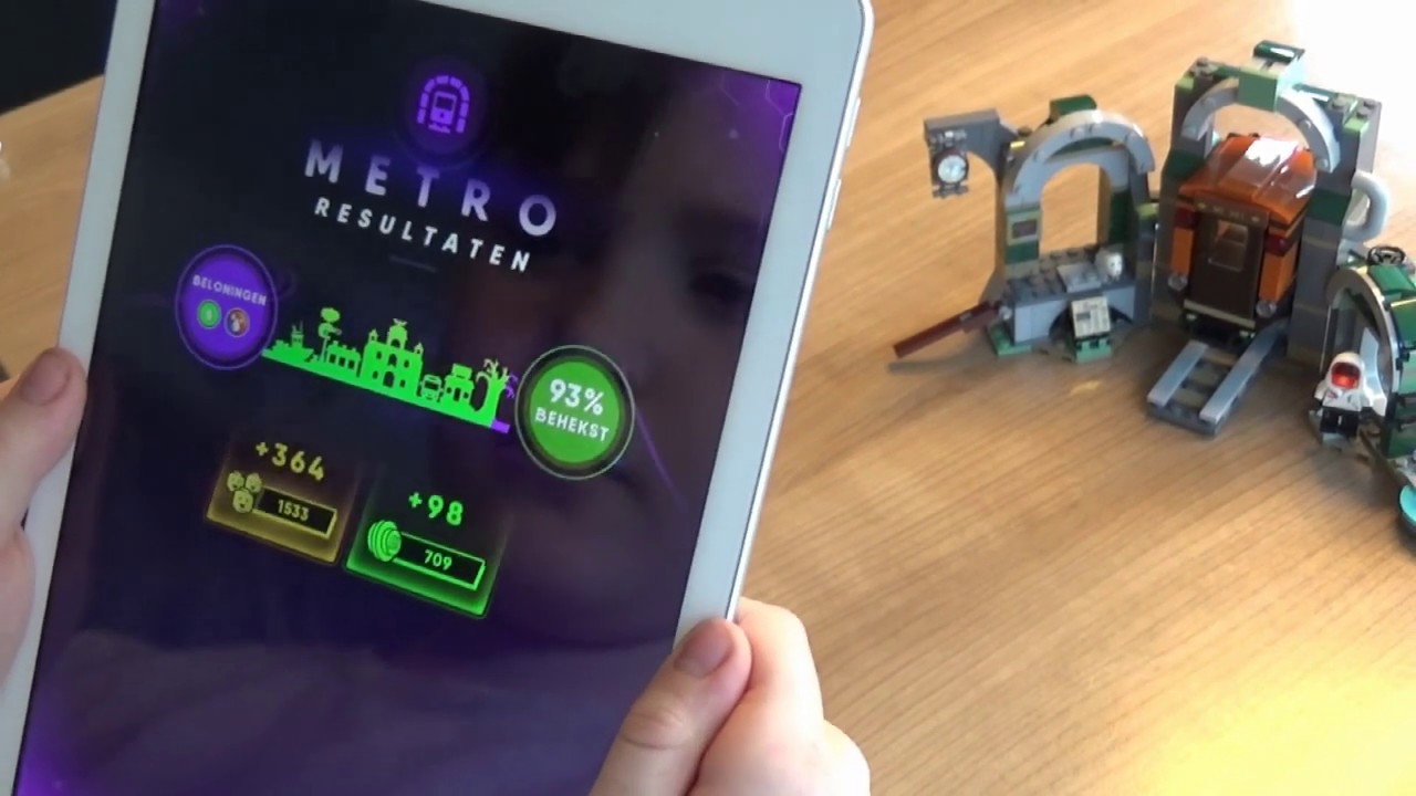 Lego Hidden Side App Gameplay (met metro) - YouTube
