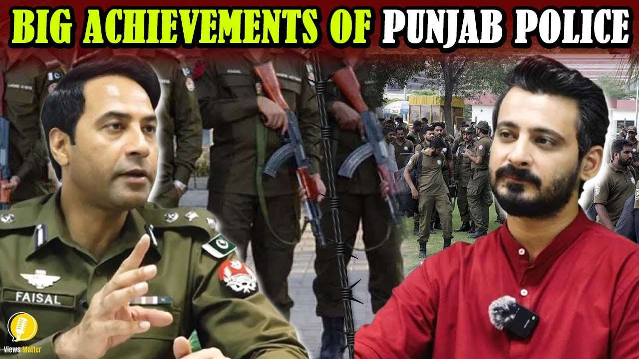 Big Achievements of Punjab Police | DIG Ops Lahore Faisal Kamran ...