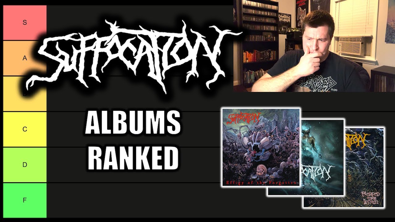 SUFFOCATION ALBUMS RANKED - YouTube