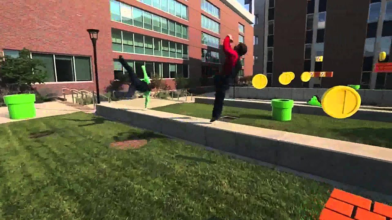 Super Mario Brothers Parkour En la vida Real - YouTube