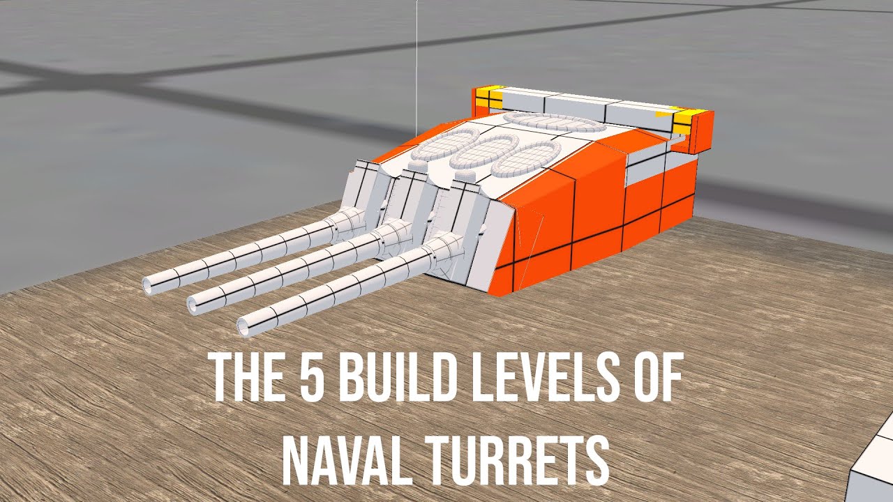 Gmod the 5 Levels of Naval Turret - YouTube
