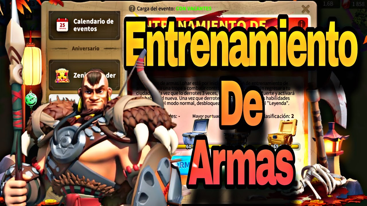Cómo hacer entrenamiento de armas - RISE OF KINGDOMS EN ESPAÑOL - YouTube
