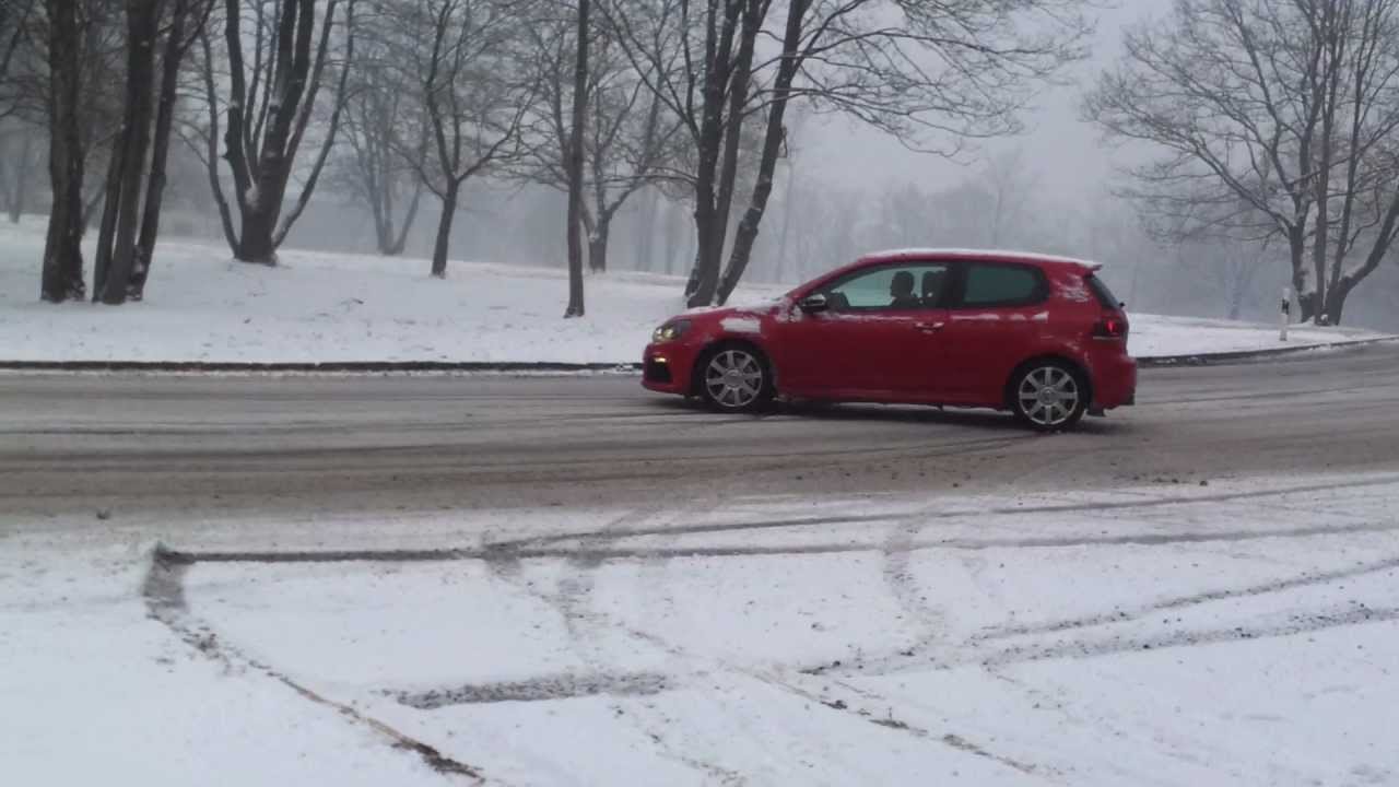 VW Golf R Drift part 6 - YouTube
