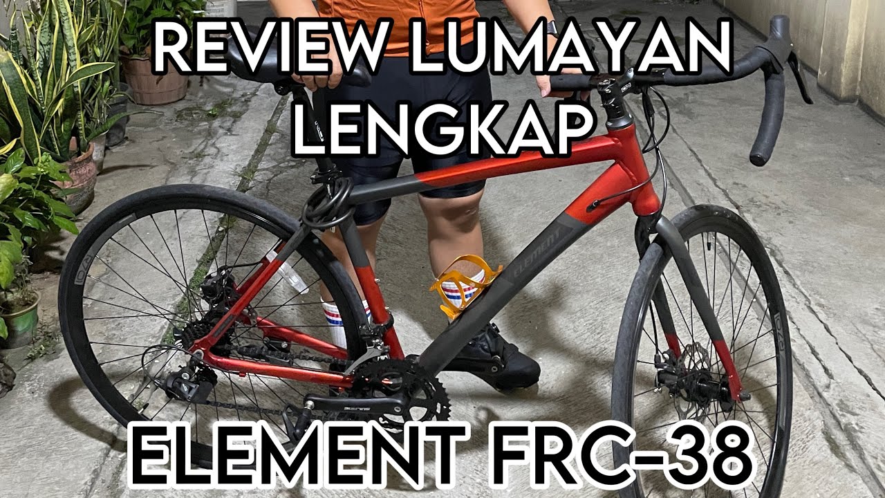 Review Roadbike Element FRC-38 Pemakaian Satu Bulan - YouTube