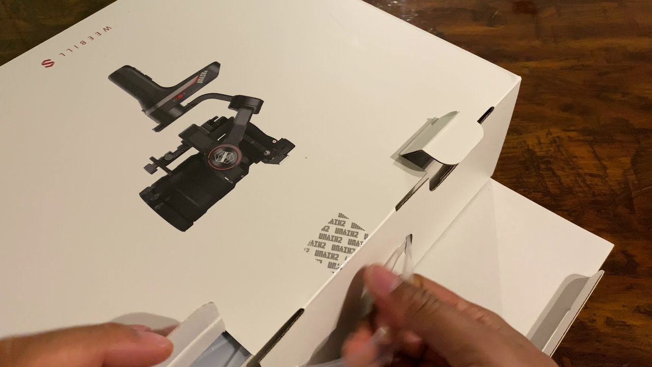 Zhiyun-Tech WEEBILL-S Handheld Gimbal Stabilizer UNBOXING - YouTube