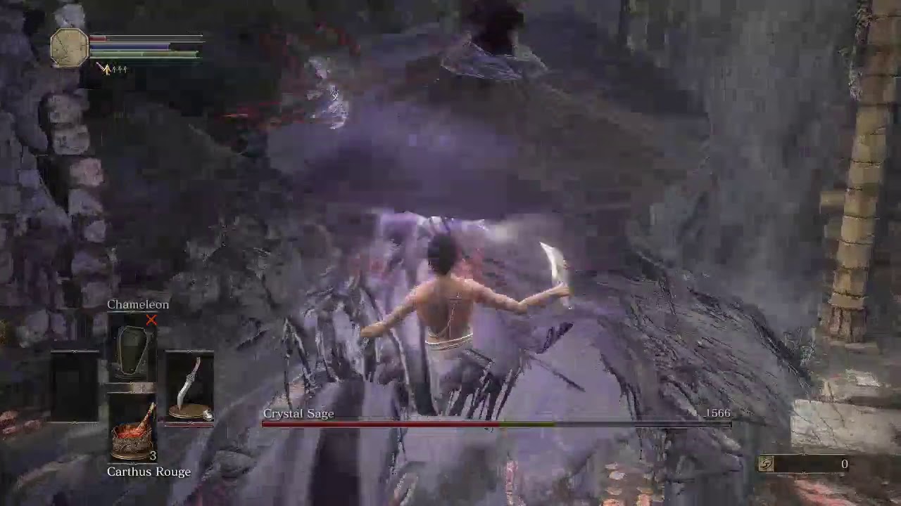 SL1 NG+7 no sprint/roll/block/parry Sage - YouTube