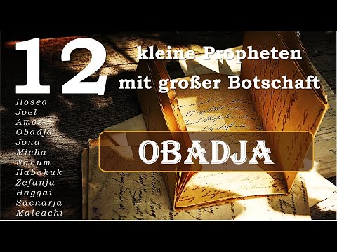 Gottesdienst 16.10.2022 - Der Prophet Obadja - YouTube