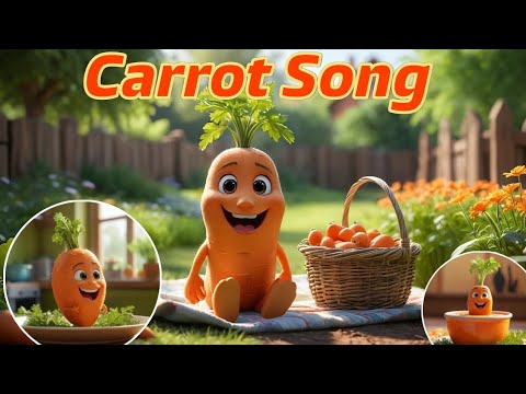 Carrot Song for Kids and babies | Crunchy, Sweet, and Healthy Fun ...