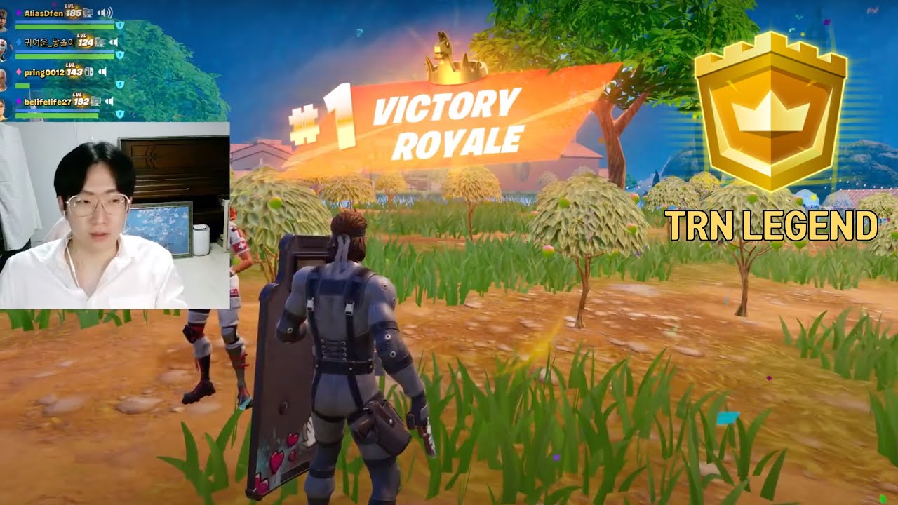 *W-Key ONLY KOREAN Squad* 35 Kill Win [Fortnite Zero Build Chapter 5 ...