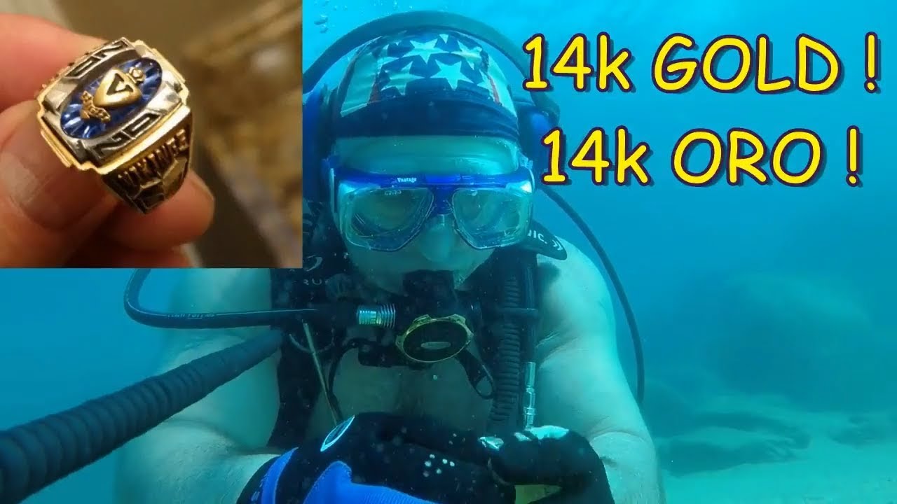 Scuba Diving Treasure Hunt & Cave Exploring ! Buceando y Buscando ...