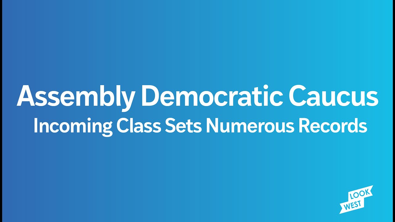 Assembly Democratic Caucus Incoming Class Sets Numerous Records - Part ...