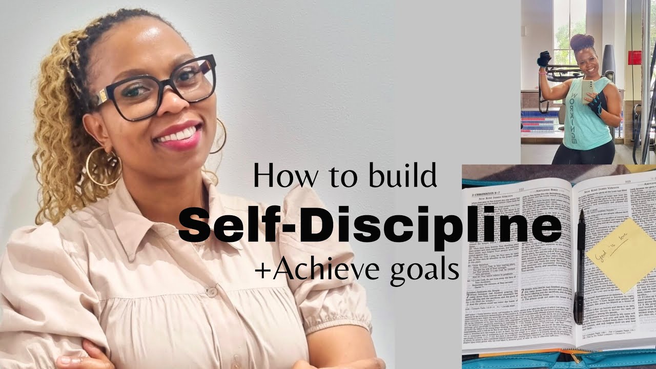 How to have discipline & self-control. (A Christian guide to build self ...