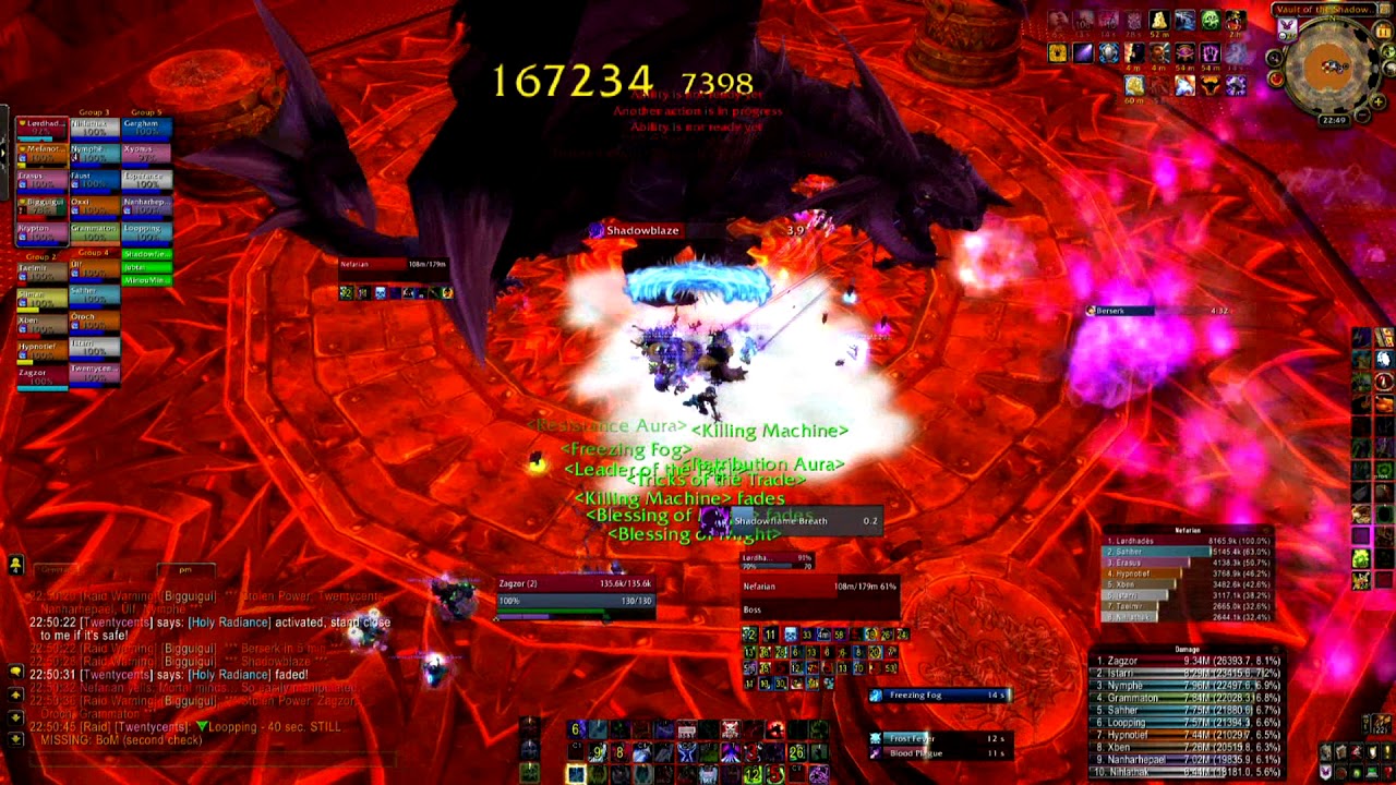 Blackwing Lair Nefarian Heroic - YouTube