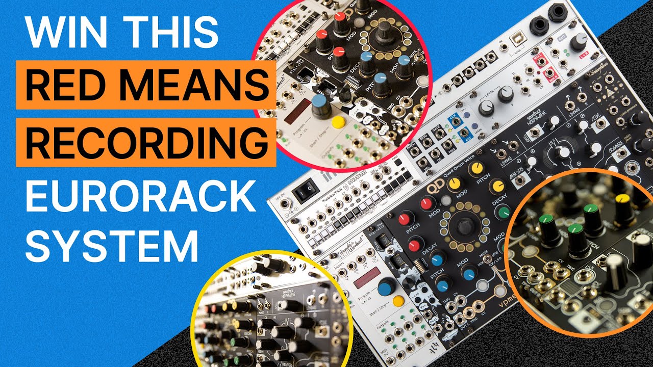 Modular System GIVEAWAY with Red Means Recording - YouTube