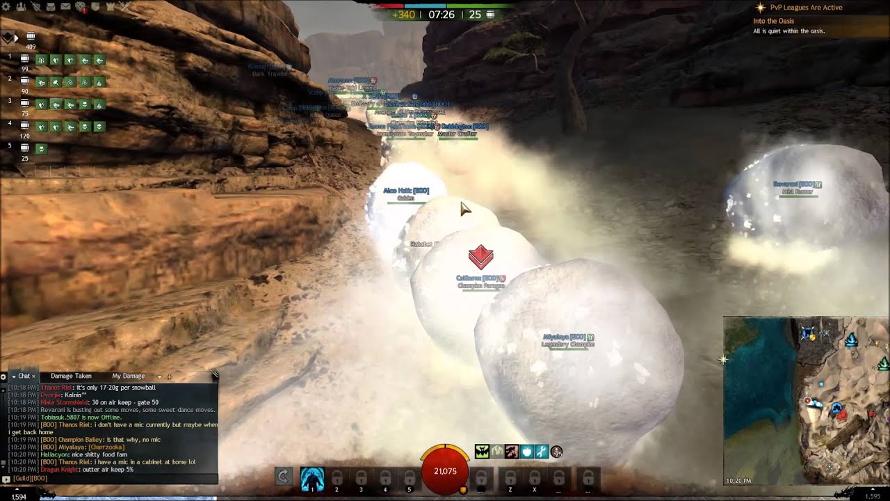 GW2 Snowball mania with Boo - YouTube