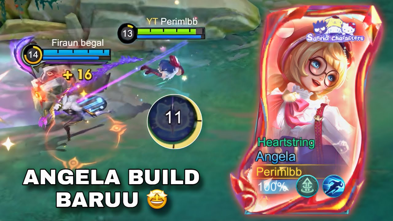 BUILD & EMBLEM TERBARU ANGELA SETELAH PATCH! - YouTube