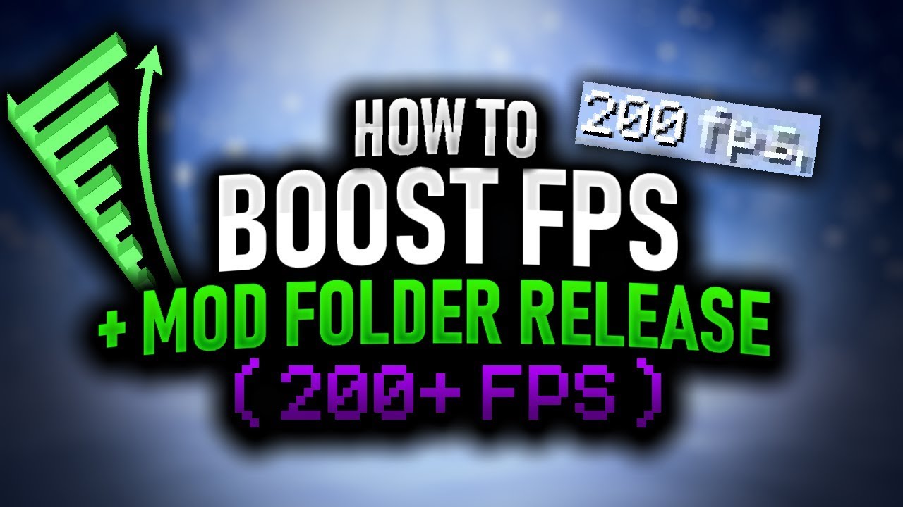 How To Get 200+ FPS On Minecraft | Best Settings + Mod Folder Release ...