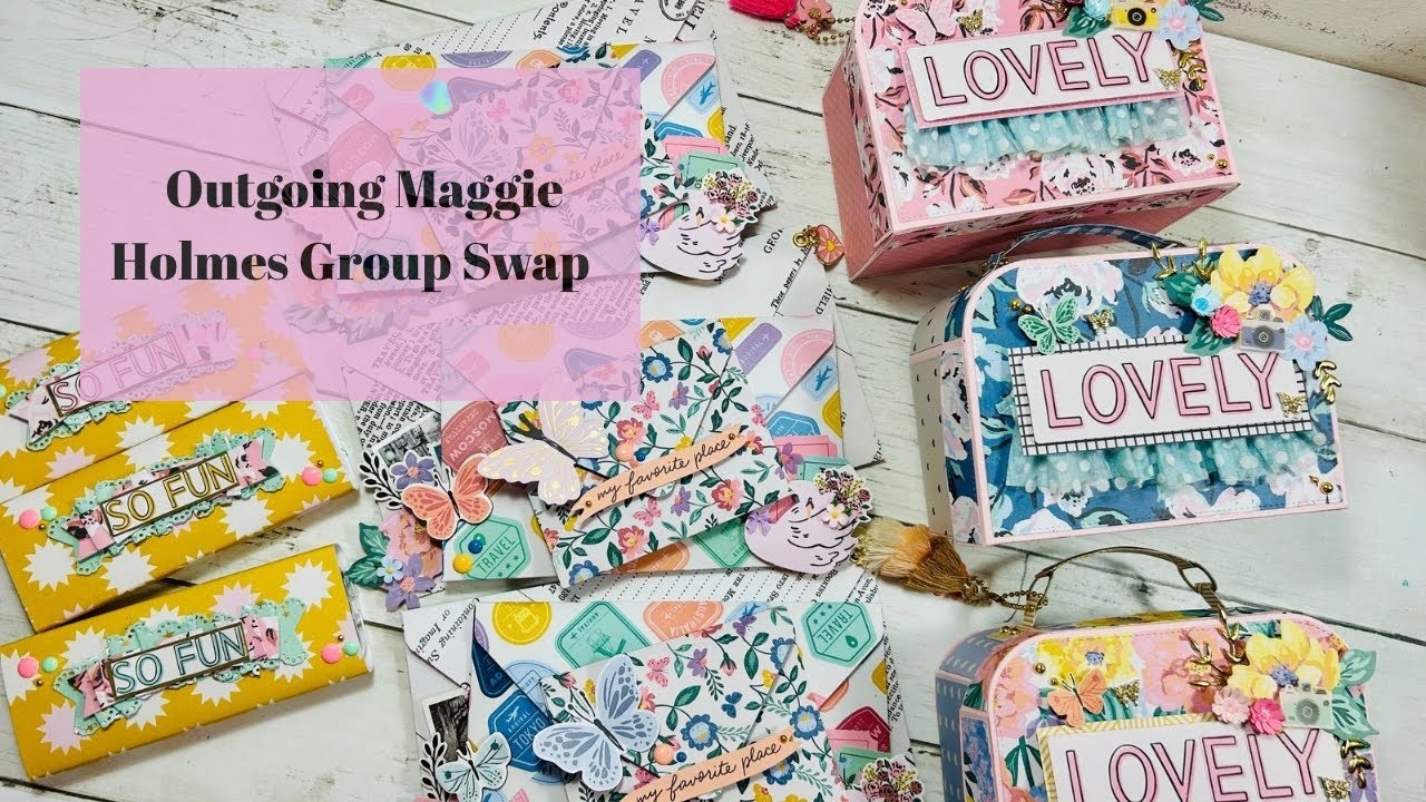 Outgoing Maggie Holmes Swap Hosted by @october_avenue_crafts - YouTube