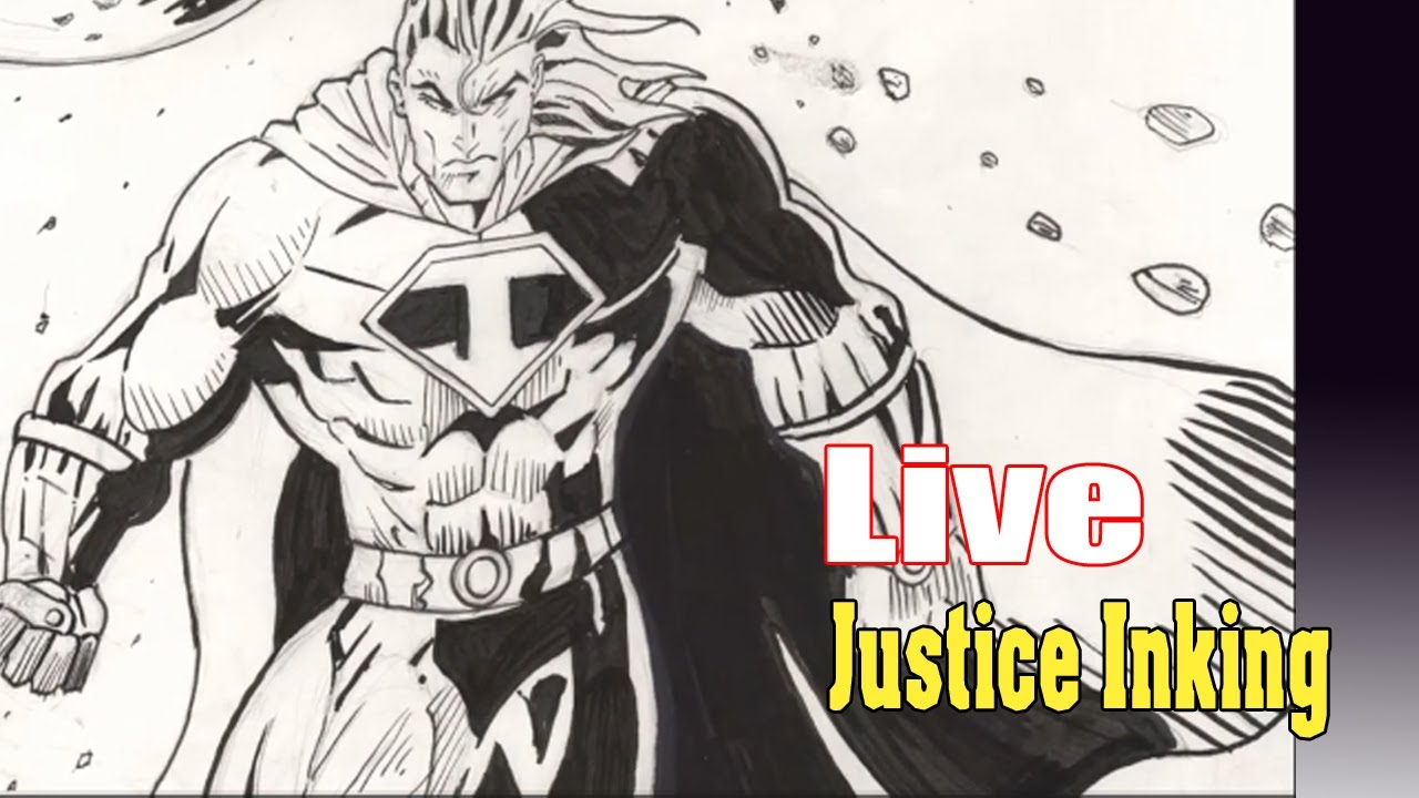 Comic Book Inking - YouTube
