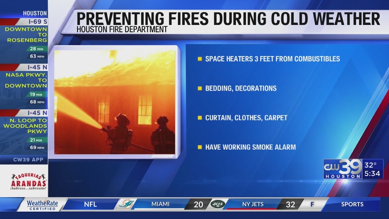 Preventing fires during cold weather | CW39 HOUSTON - YouTube