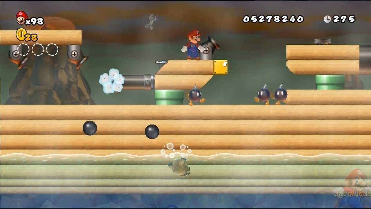 New Super Mario All Stars HD: Super Mario Bros 3 REMAKE 100% Mundo 8 ...