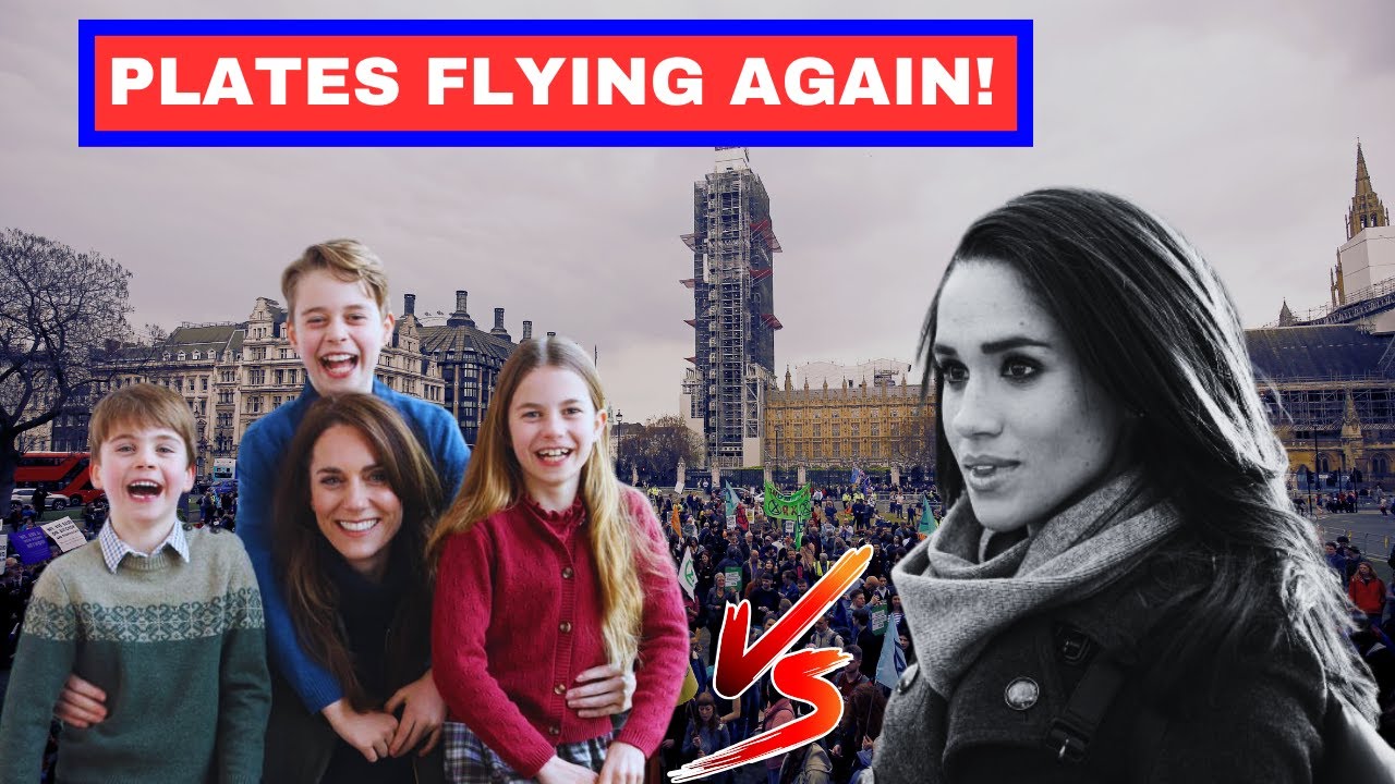 TANTRUM ALERT! Meghan Markle SMASHES CRAYONS After Seeing Princess Kate ...