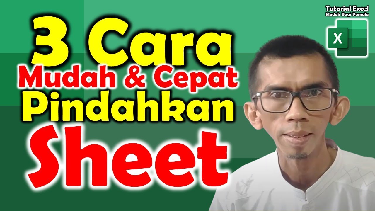Cara Mudah Belajar Memindahkan Sheet pada Microsoft Excel - YouTube