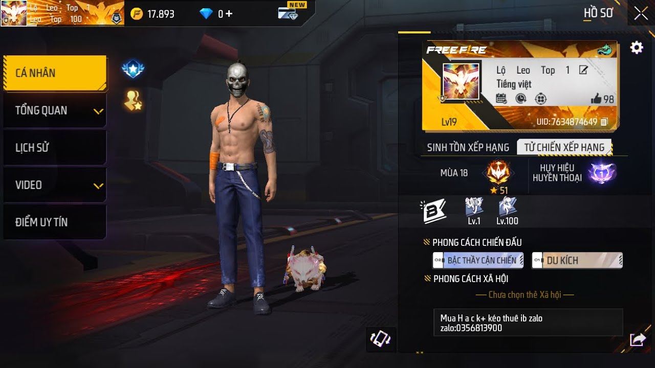 Hack ff leo Cao thủ chỉ trong 1 nốt nhạc. hack ios và and mua hack ib ...