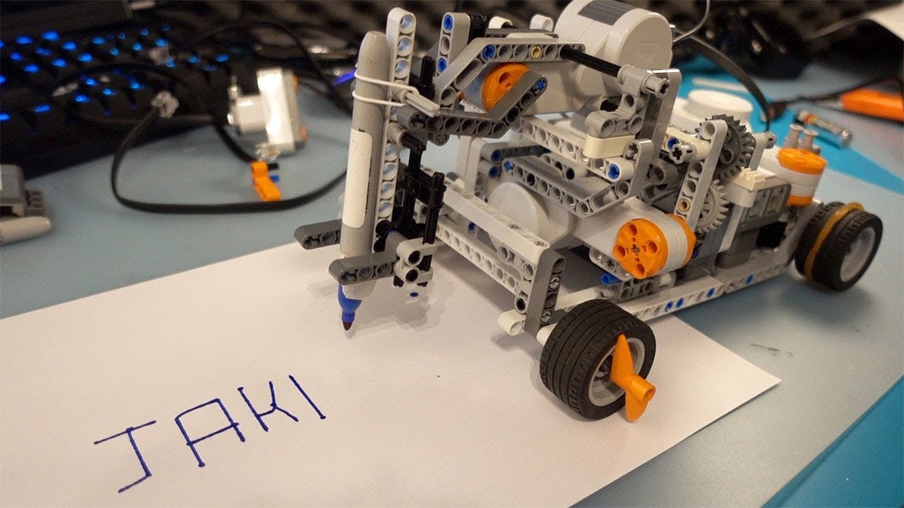 IL ROBOT LEGO CHE SCRIVE! (prototipo) - YouTube