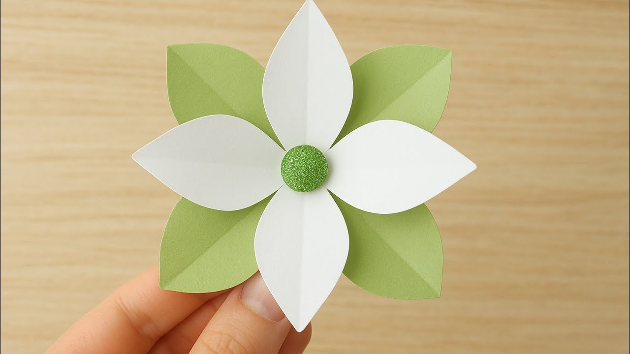 Beautiful Paper Flower Craft | Quick & Easy DIY Idea for Beginners🌹🌹 ...