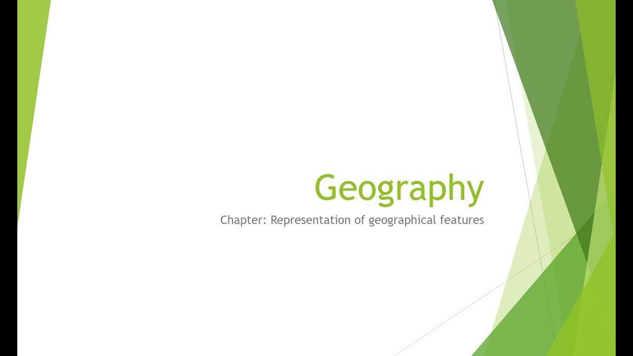 Class 7 - Geography, chapter Representation of geographical features ...