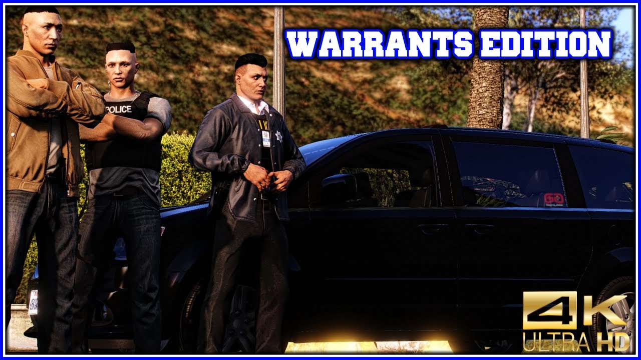 Warrant Task Force | LSPDFR | GTA V | 4K - YouTube