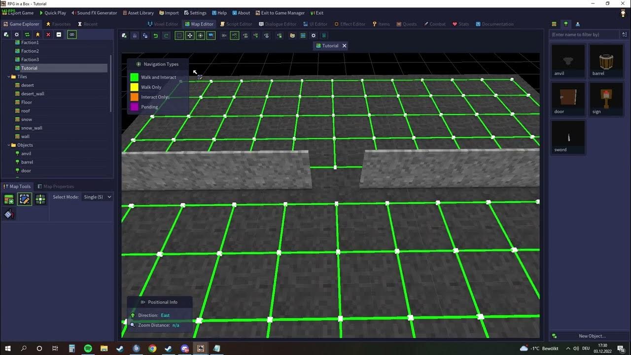 RPG in a Box Tutorial - Basic Scripting: Doors, Conditions, Choices - YouTube