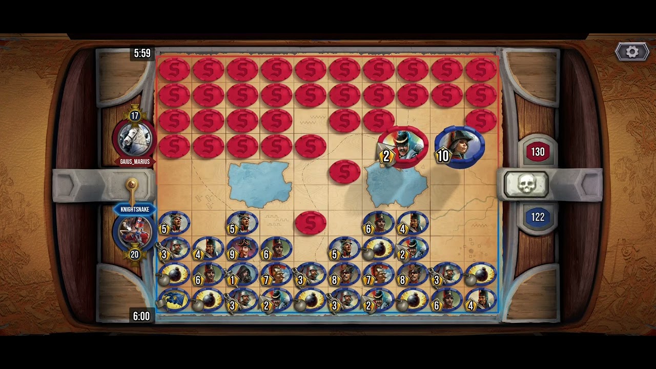 Stratego: Taking risks - YouTube