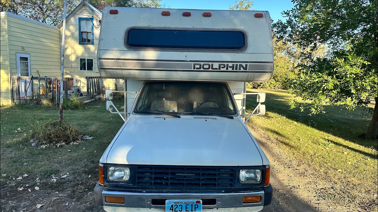1987 Dolphin RV Camper with 6 Stud rear Hub. - YouTube