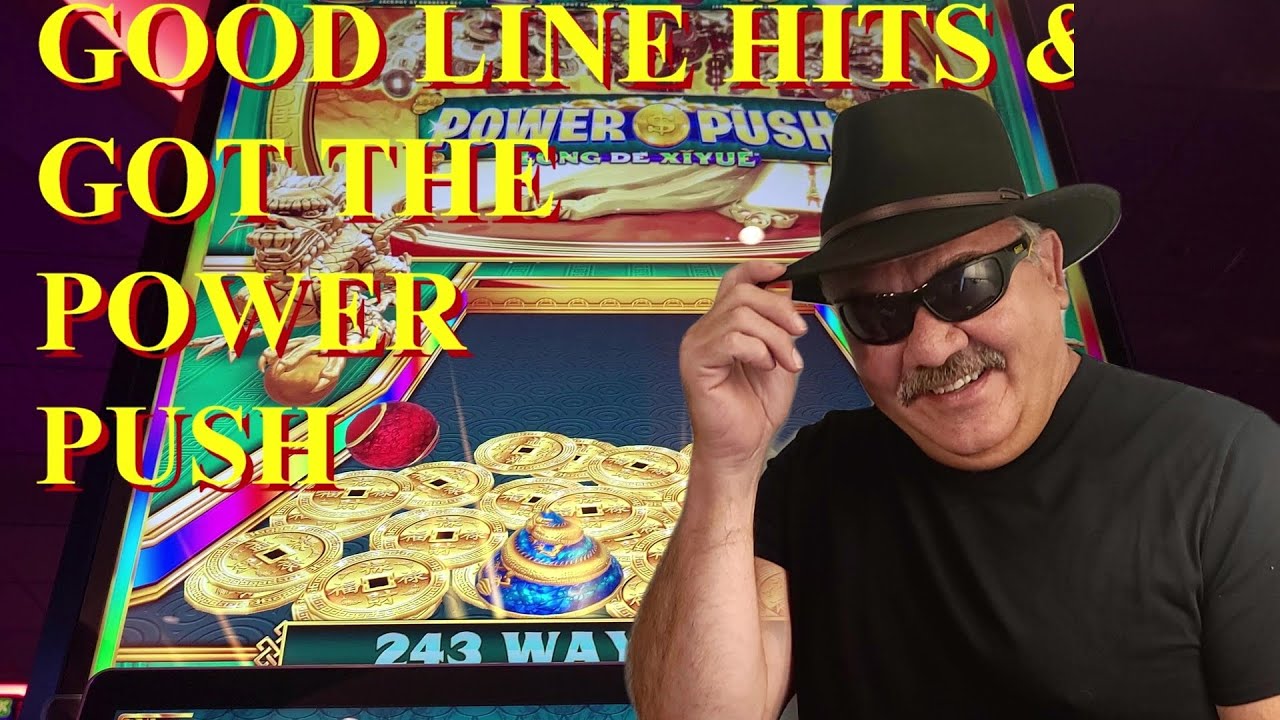 POWER PUSH GAME GREAT LINE HITS GOT THE POWER PUSH - YouTube