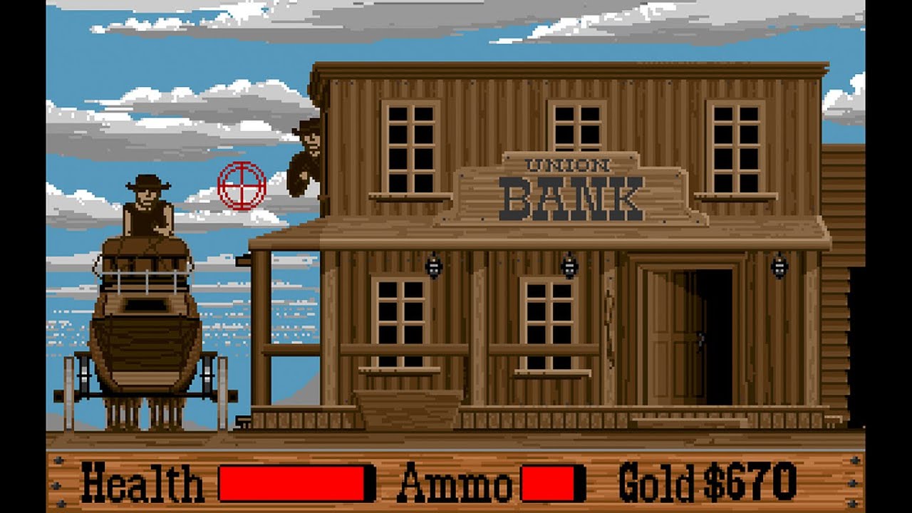 Apple IIGS Game: Great Western Shootout (1989) - YouTube