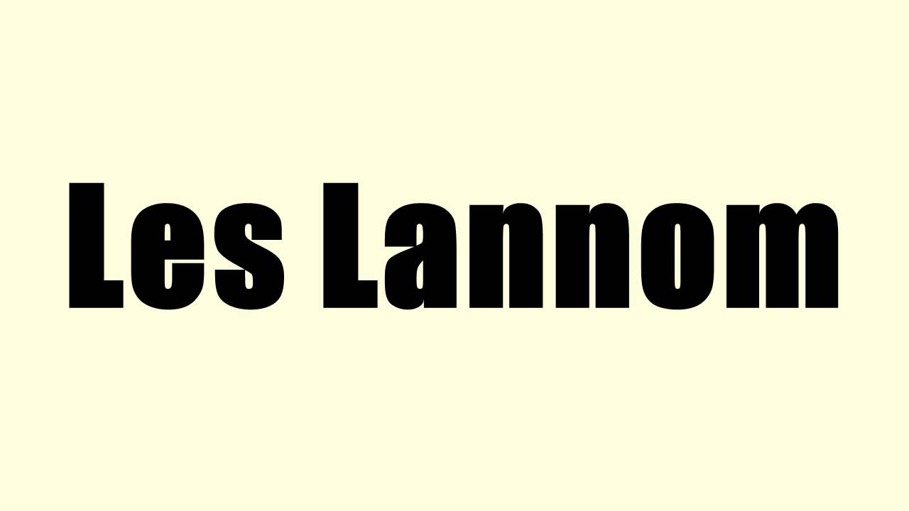 Les Lannom - YouTube