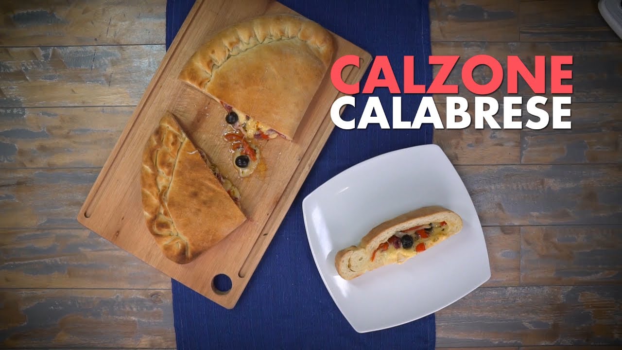 Bien italiano y bien sabroso, probá un "Calzone calabrese" - YouTube