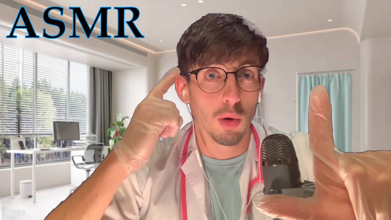 Cranial Nerve Exam ASMR😮‍💨😴 Chill Doctor Roleplay - YouTube