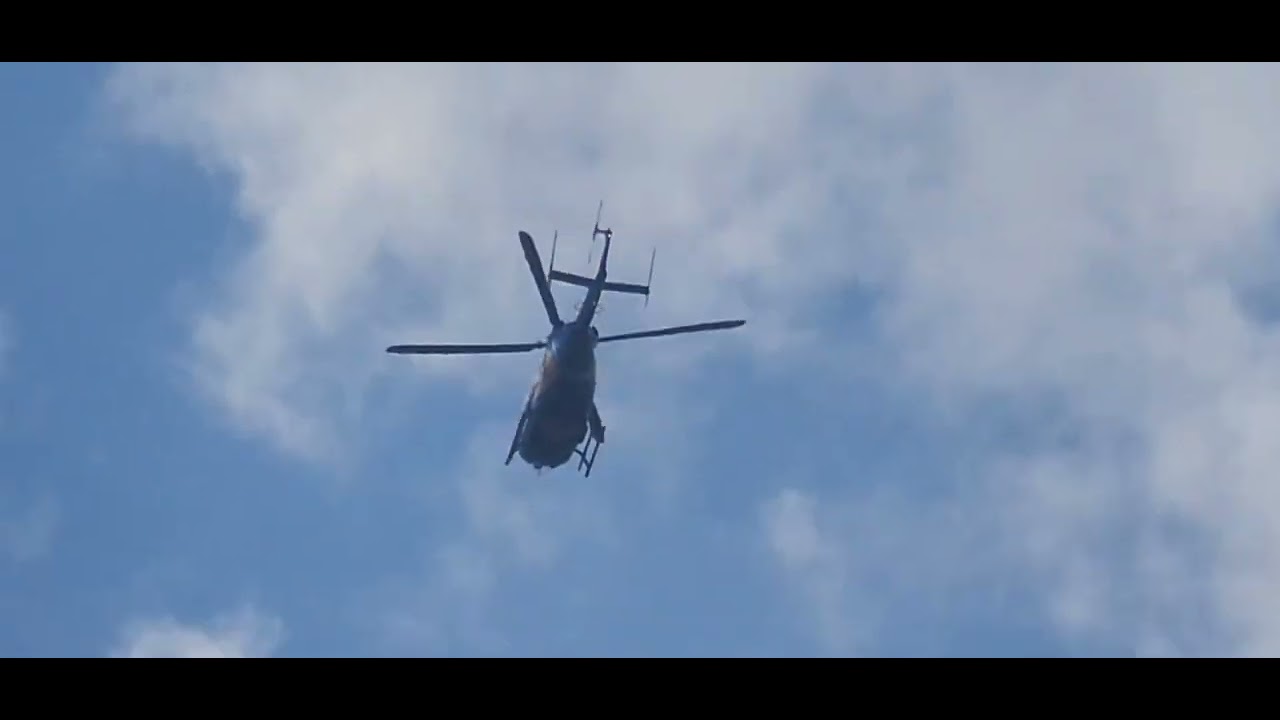 EC145 & EC135 Hospital's Flyover my house (N522ME) and (N811ME) - YouTube