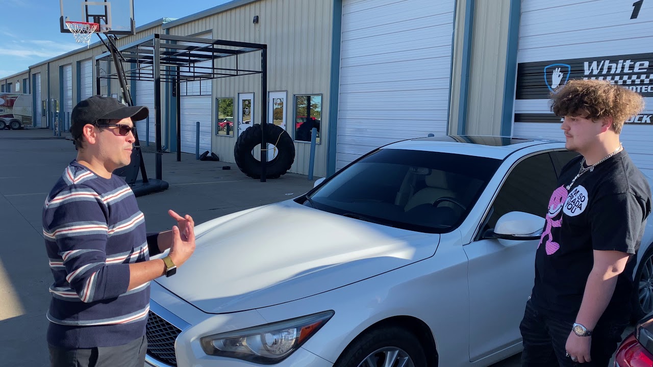 Tulsa Window Tint | White Glove Auto | Infiniti - YouTube