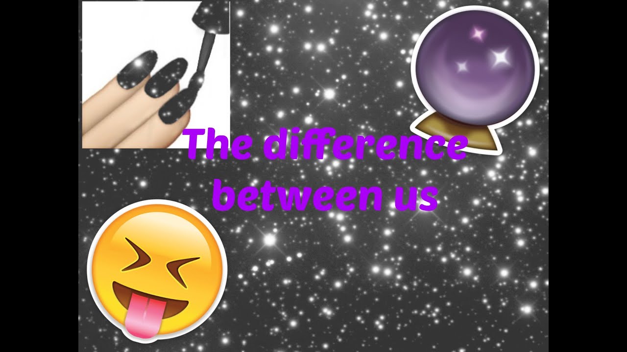 The Differences Between Us - YouTube